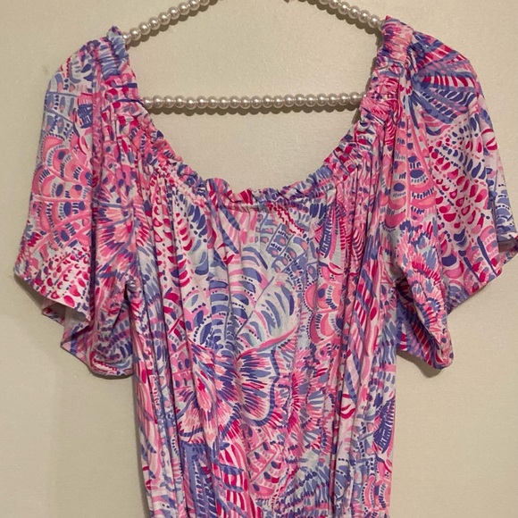 Lilly Pulitzer | Dresses | Lilly Pulitzer Nwt Size Large Moriah Midi ...